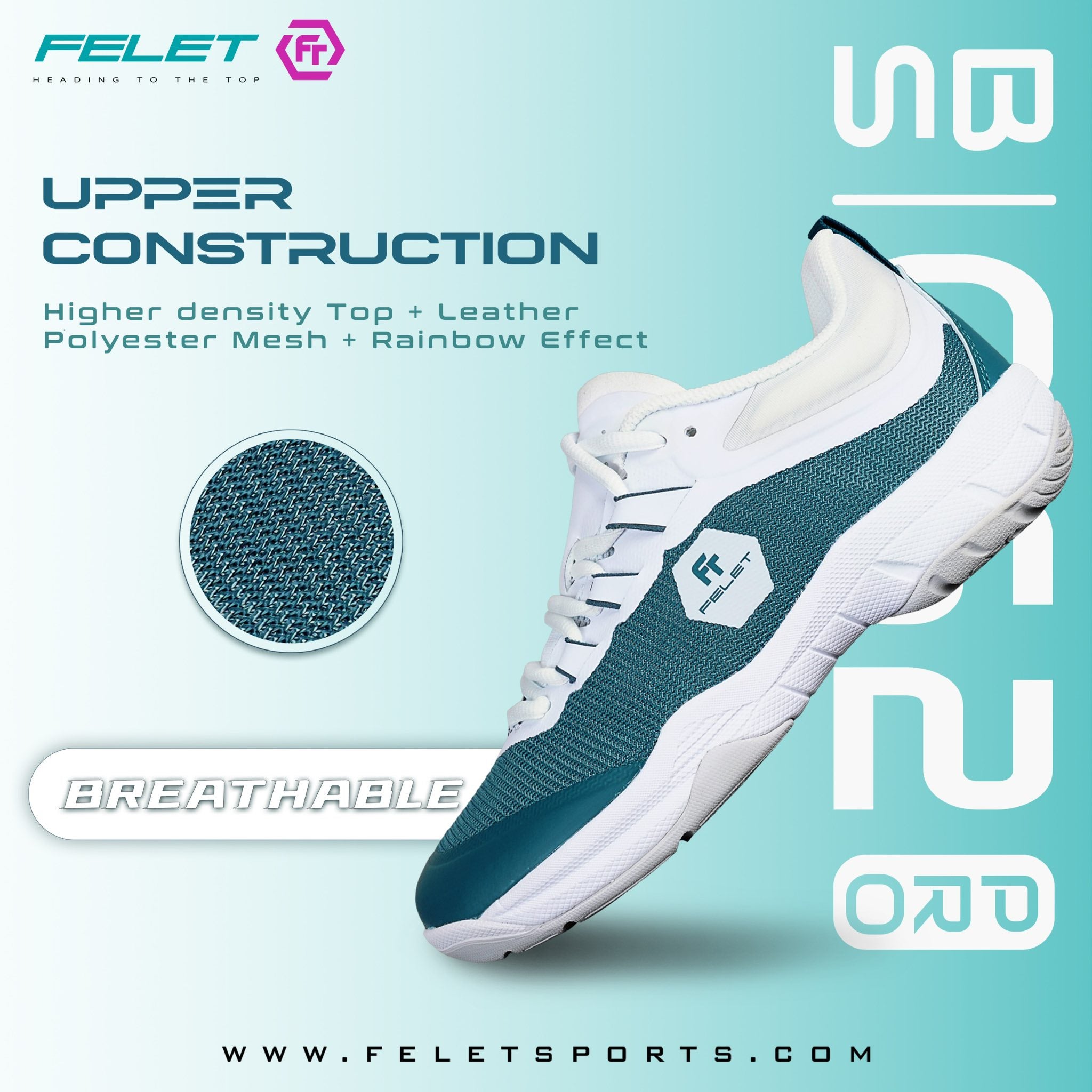 FELET BS-092 PRO (Wide Foot) Shoe – KG Badminton